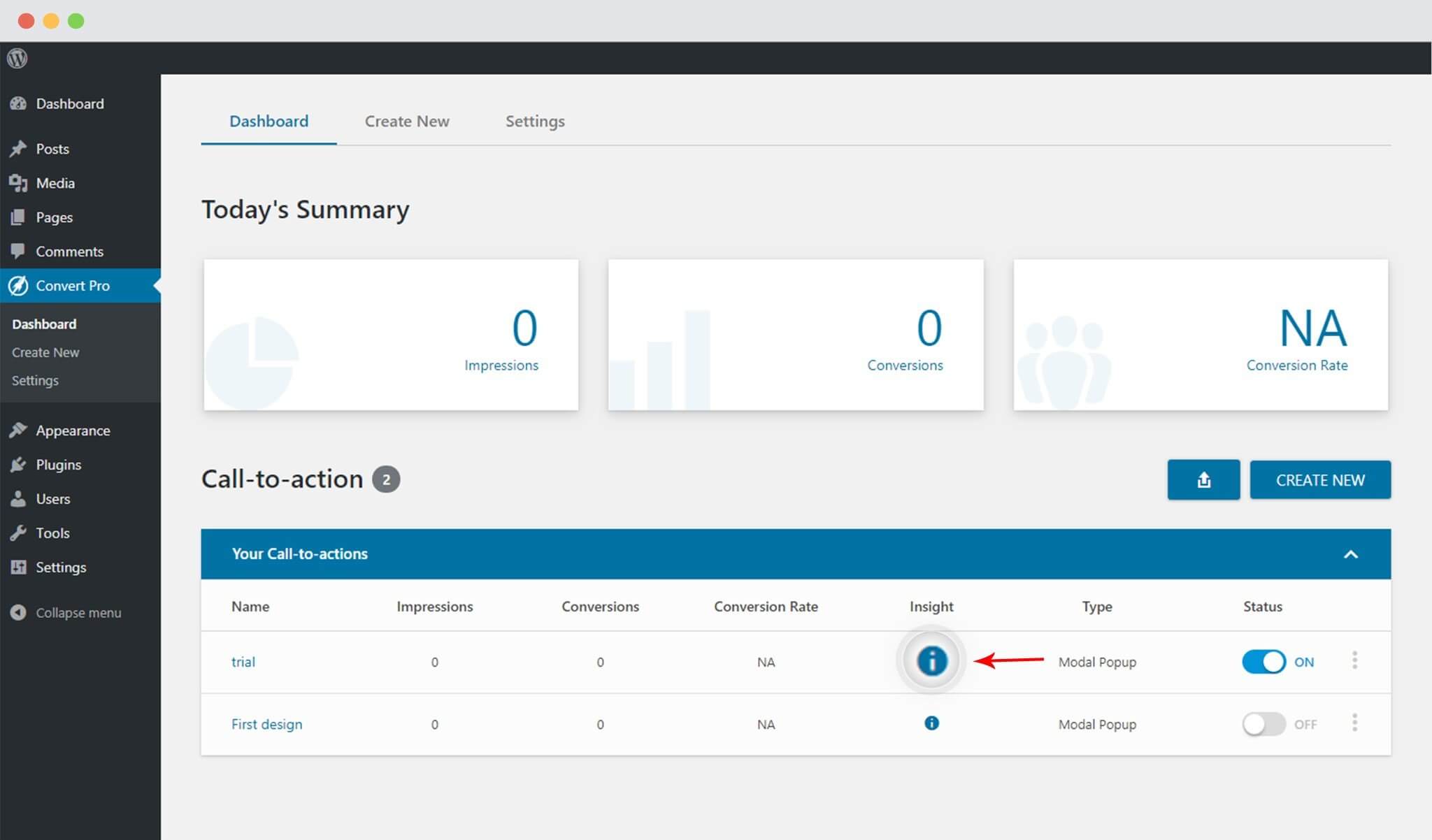 Where can I find the ID (style ID) of the call-to-action in Convert Pro? - Convert Pro
